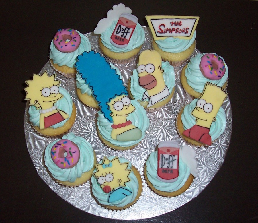 The Simpsons Cupcakes! - CakeCentral.com