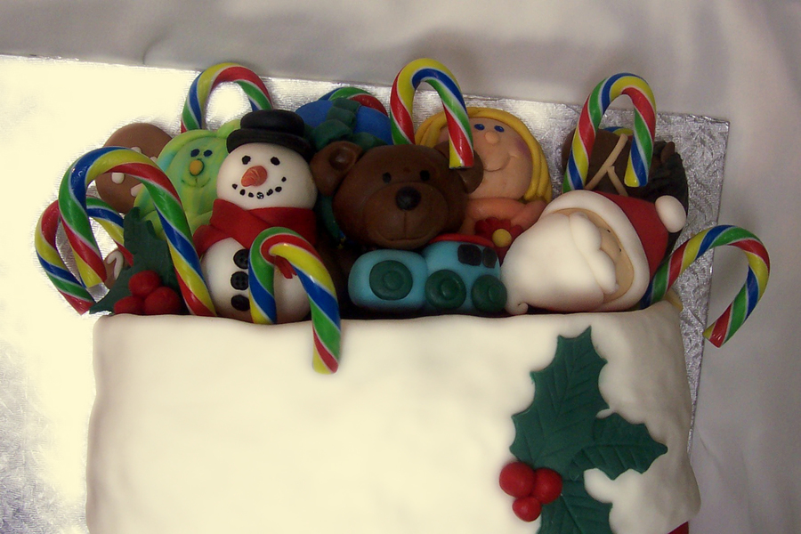 Christmas Stocking - CakeCentral.com