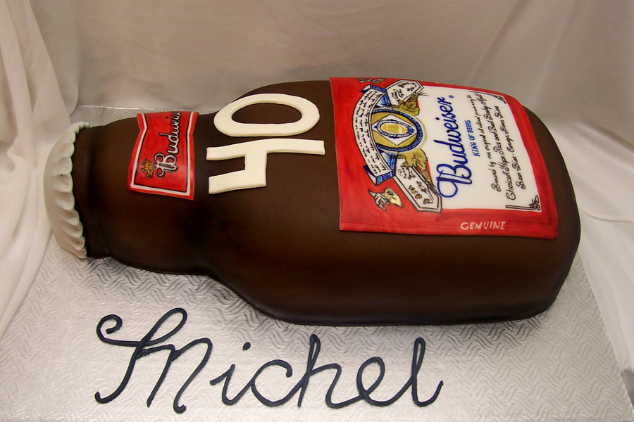 Budweiser Cake - CakeCentral.com