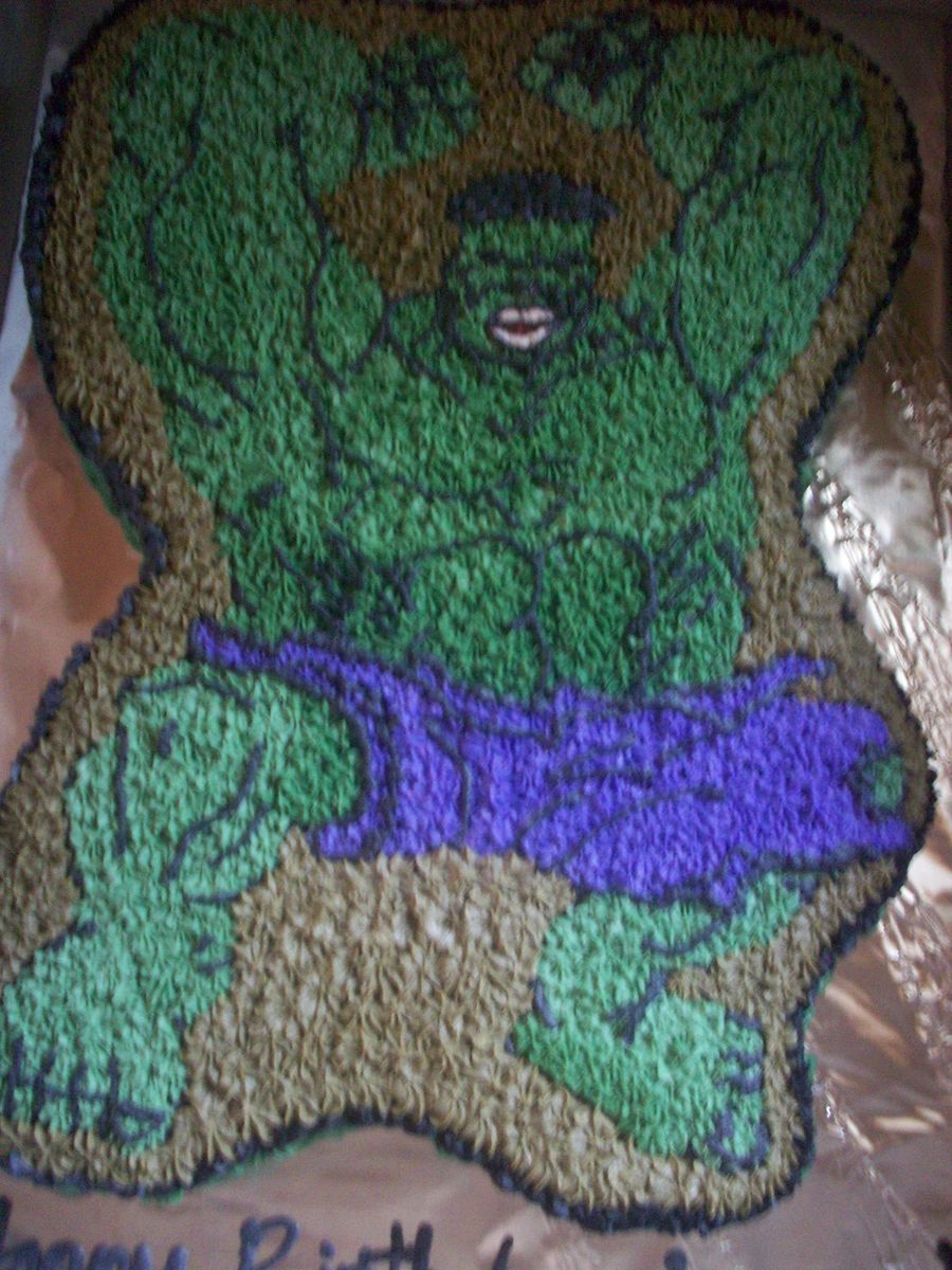 Hulk - CakeCentral.com