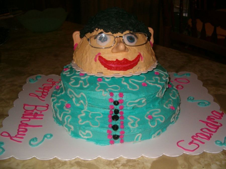 Old Lady Cake - CakeCentral.com