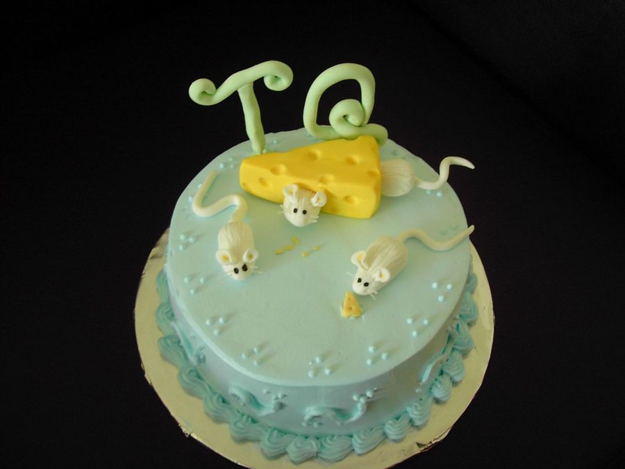 Mice Eating The Cheese - CakeCentral.com