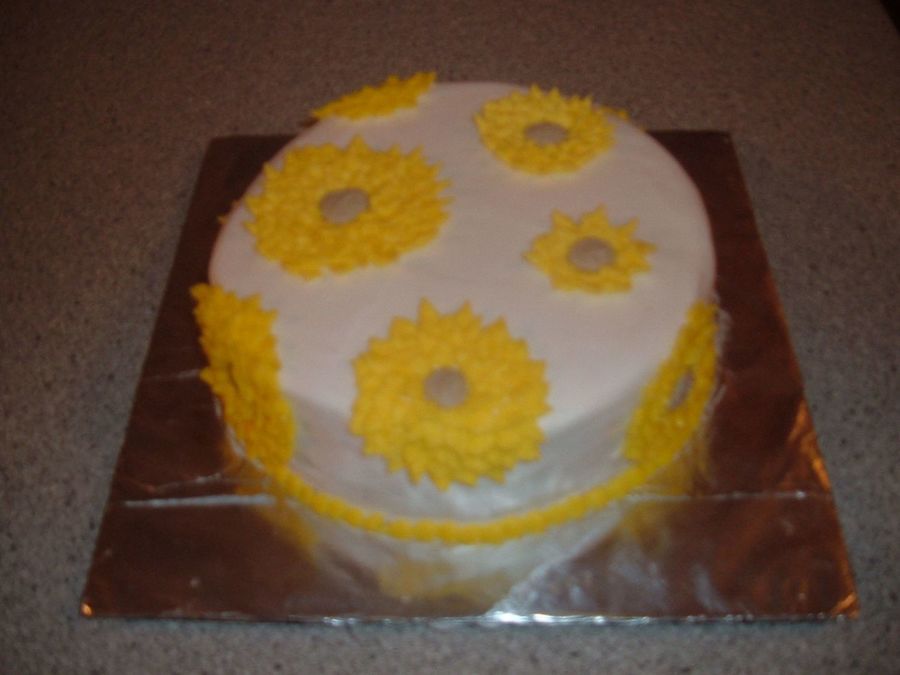Sun Flower - CakeCentral.com