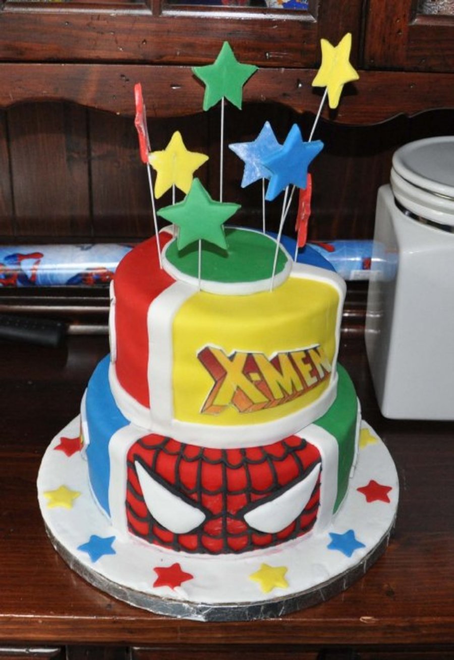 Multi-Superhero :) - CakeCentral.com