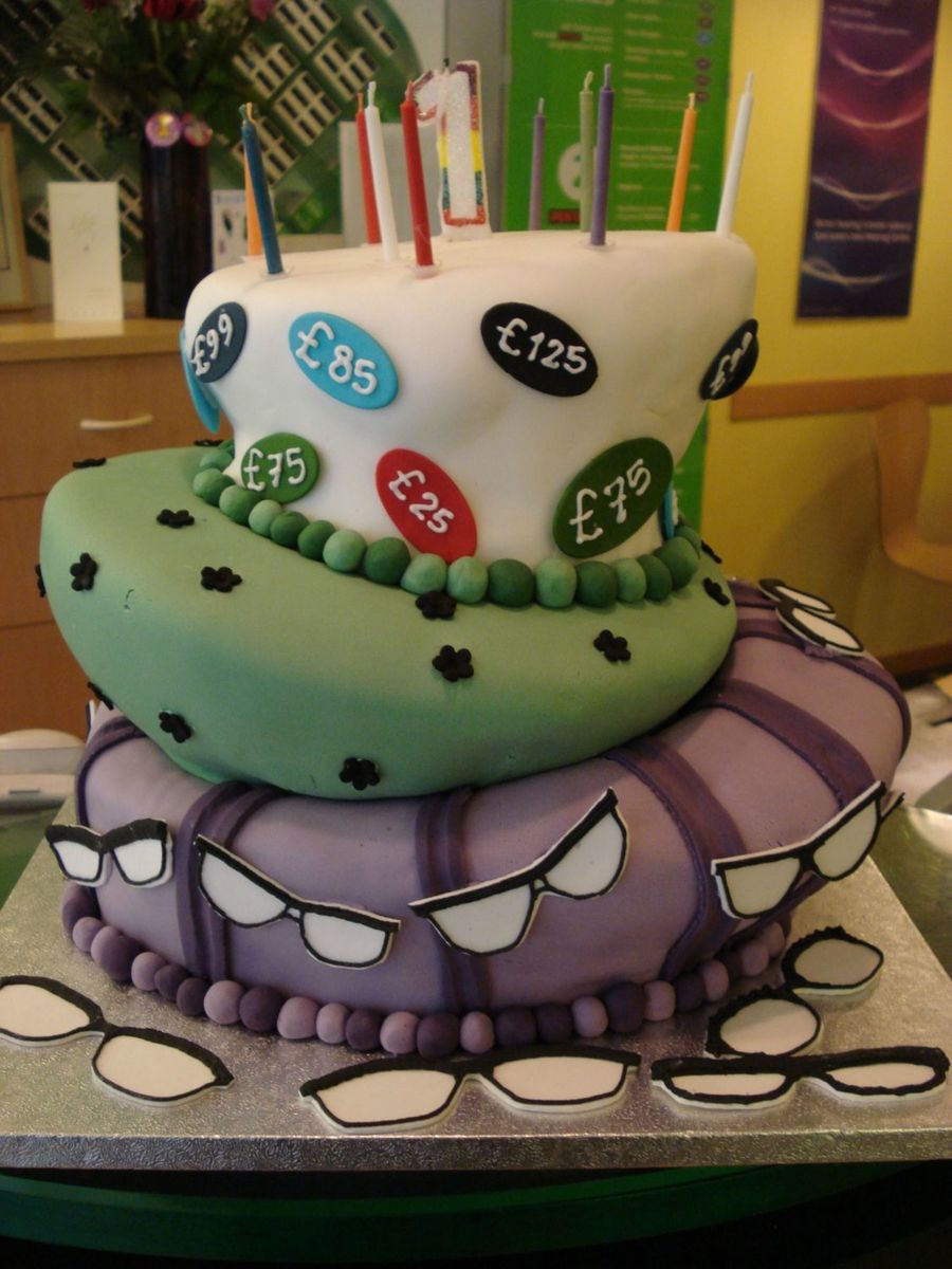 Opticians Birthday Cake - CakeCentral.com