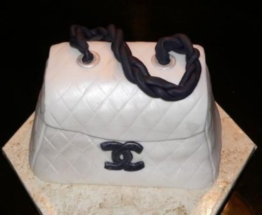 Chanel Purse Cake - CakeCentral.com