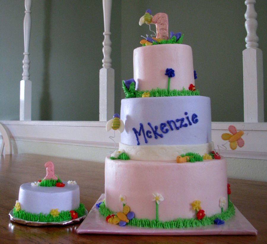 Springtime 1St Birthday - CakeCentral.com