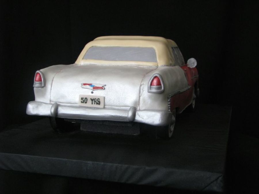 1955 Chevy Bel Air - CakeCentral.com