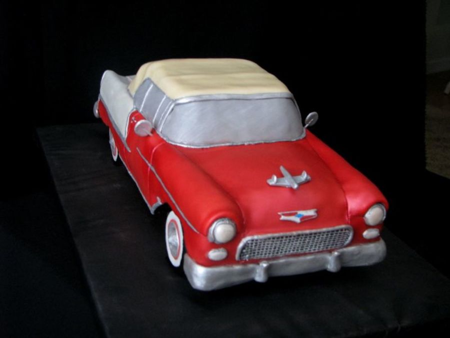 1955 Chevy Bel Air - CakeCentral.com
