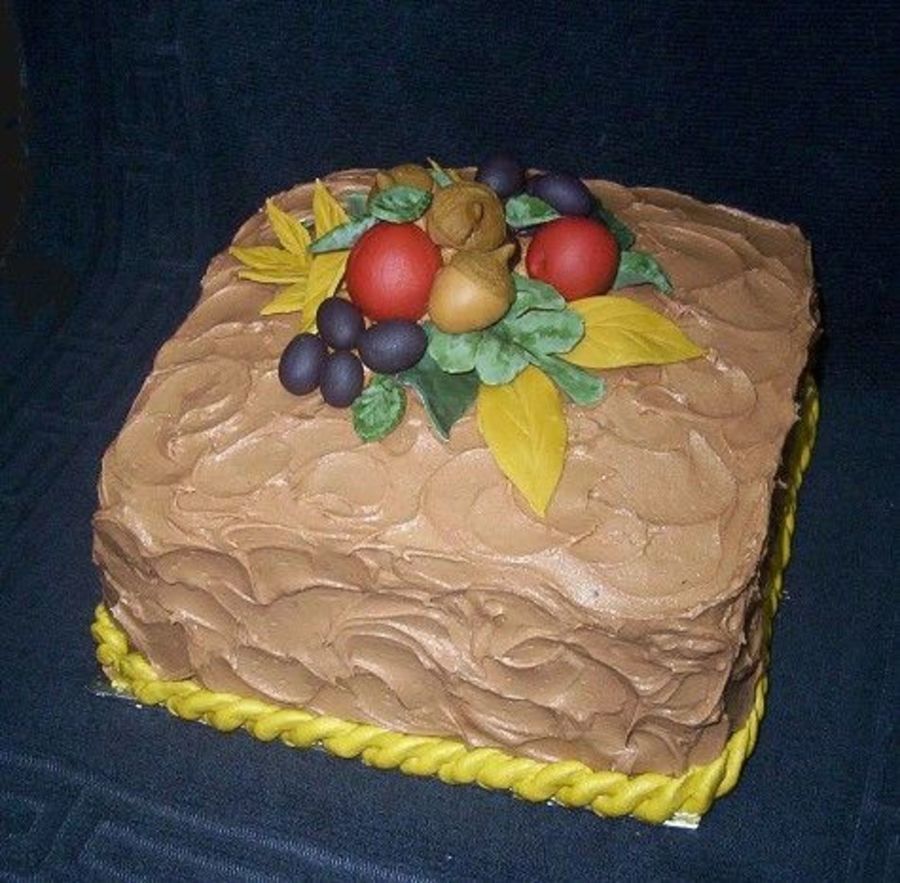 Autumn Leaves - CakeCentral.com