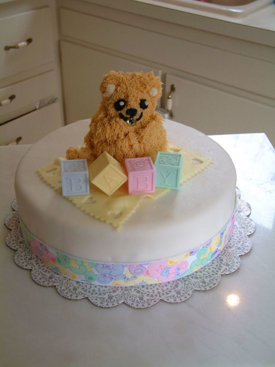 Baby Bear Cake - CakeCentral.com