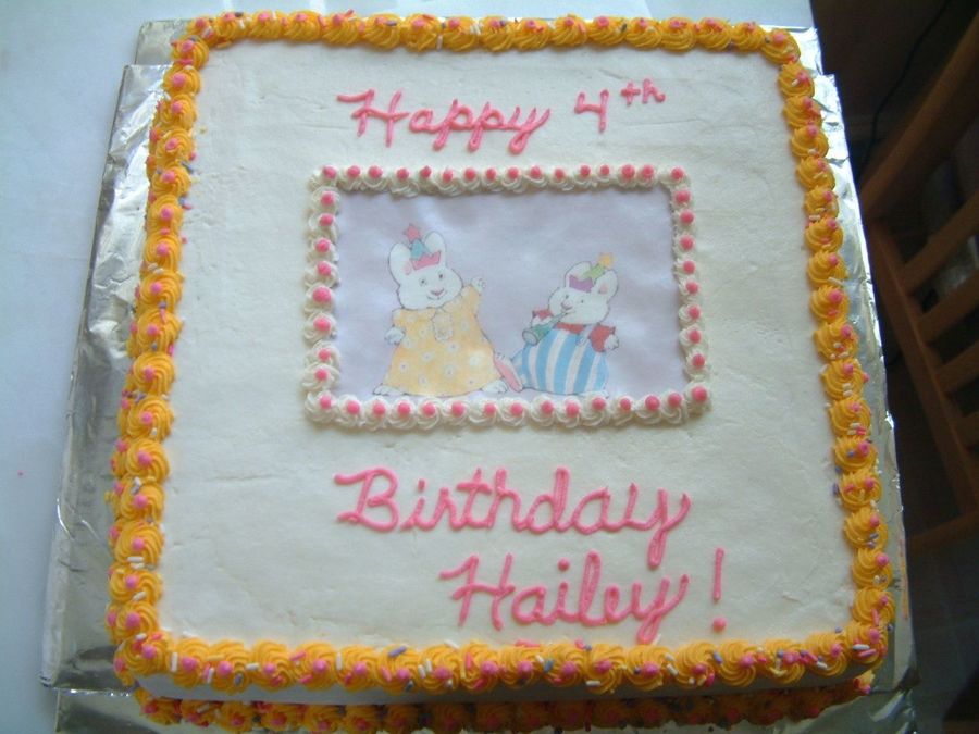 Max And Ruby - CakeCentral.com