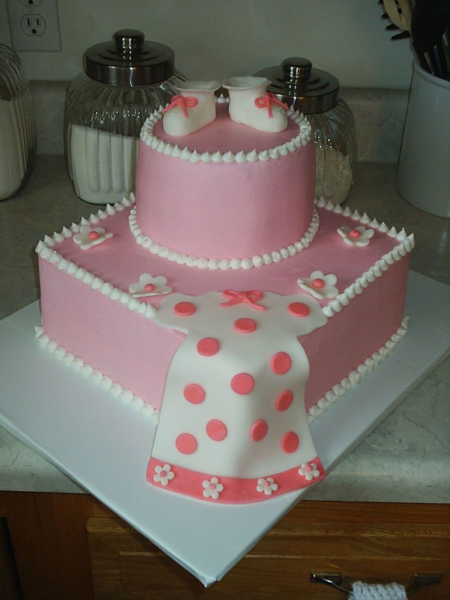 Pink Baby Cake - CakeCentral.com