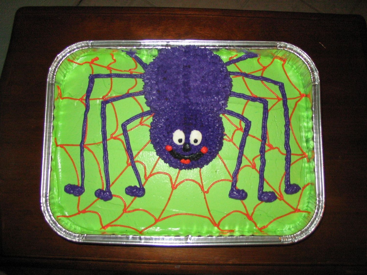 Spider Cake - CakeCentral.com