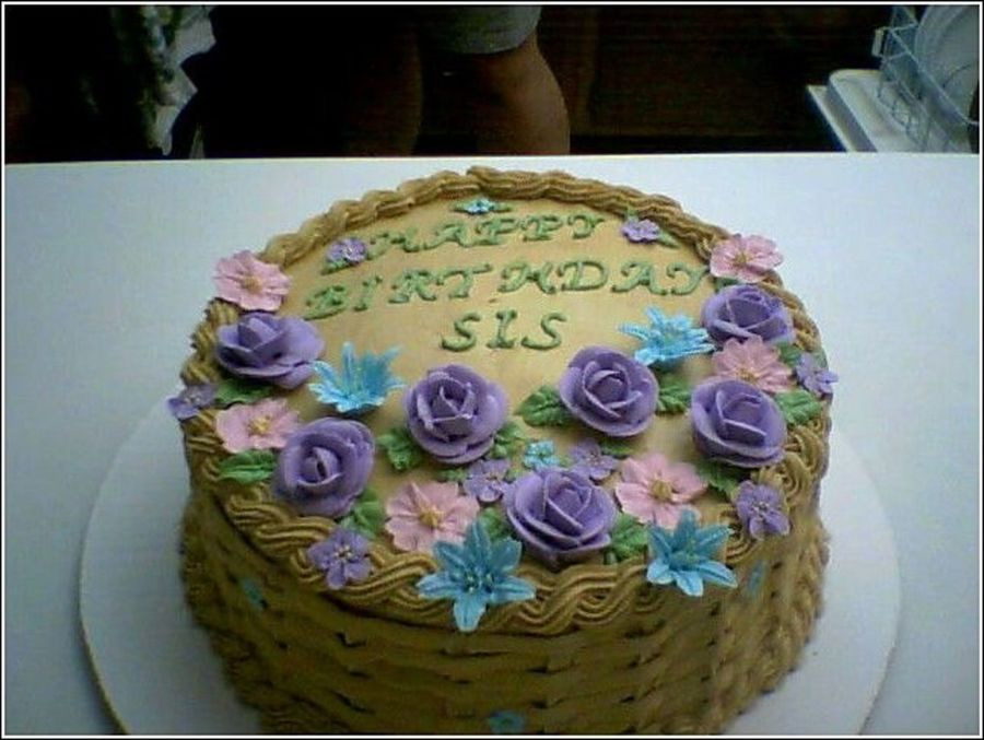 Birthday Cake For My Aunt - CakeCentral.com