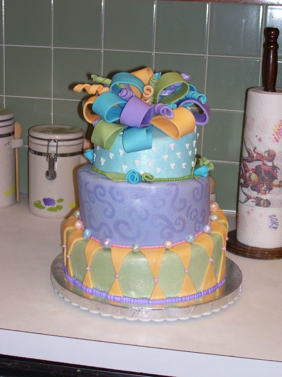 Whimsical Cake For Ohio State Fair Competition - CakeCentral.com