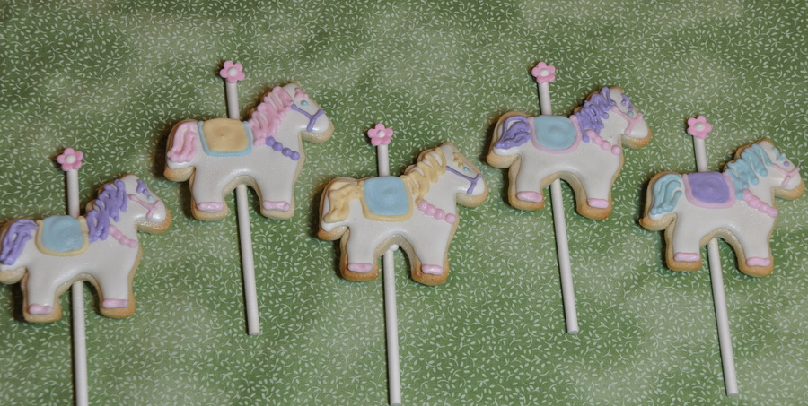 Carousel Horse Cookies - CakeCentral.com