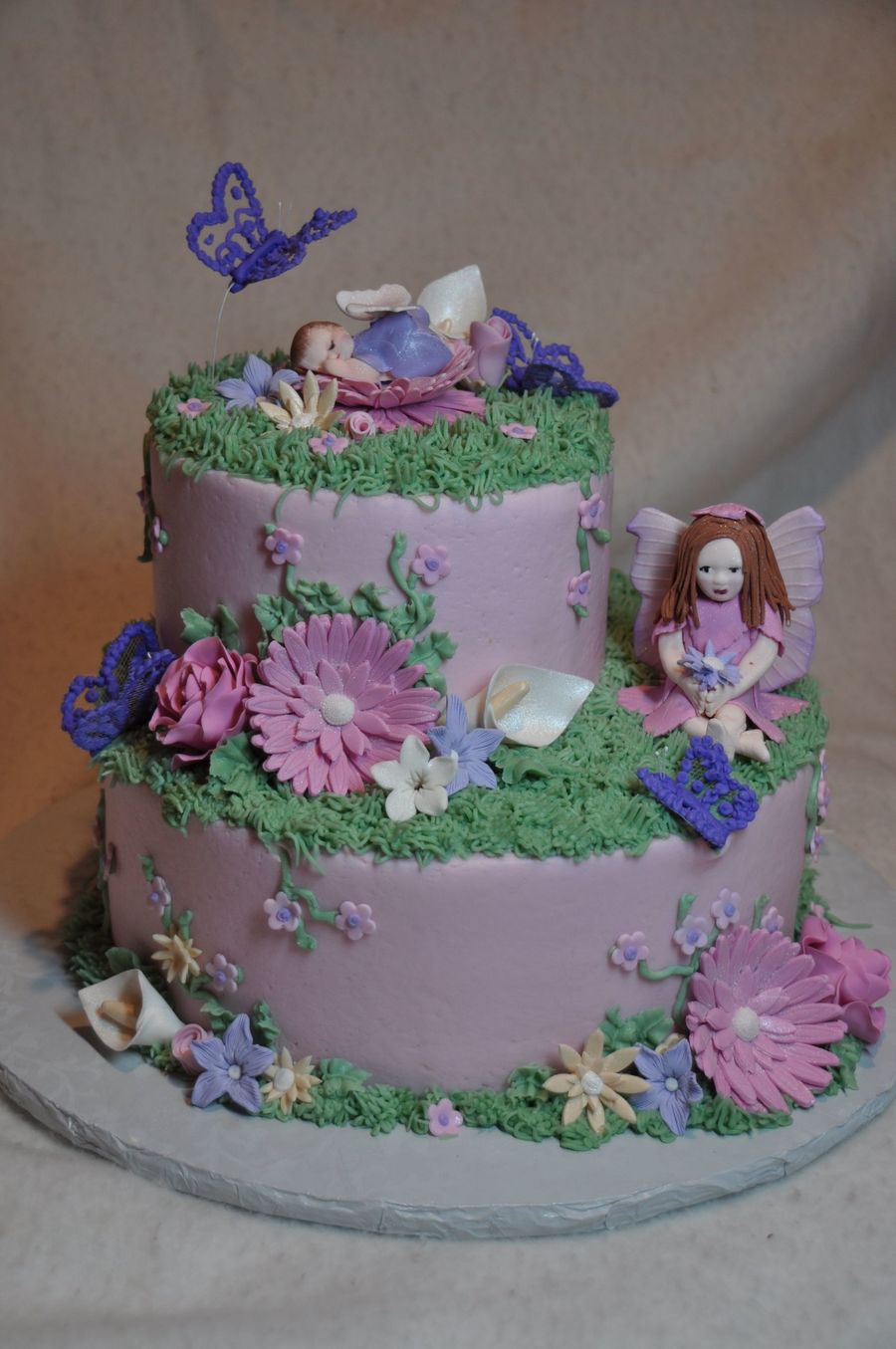 Fairy Baby Shower - CakeCentral.com