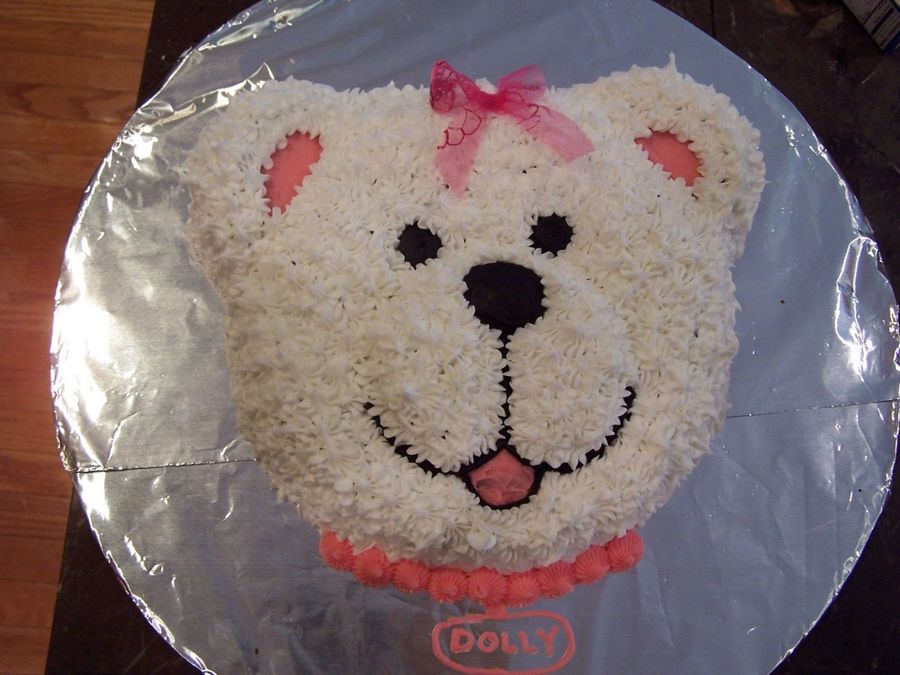 "dolly The Maltese" Cake - CakeCentral.com