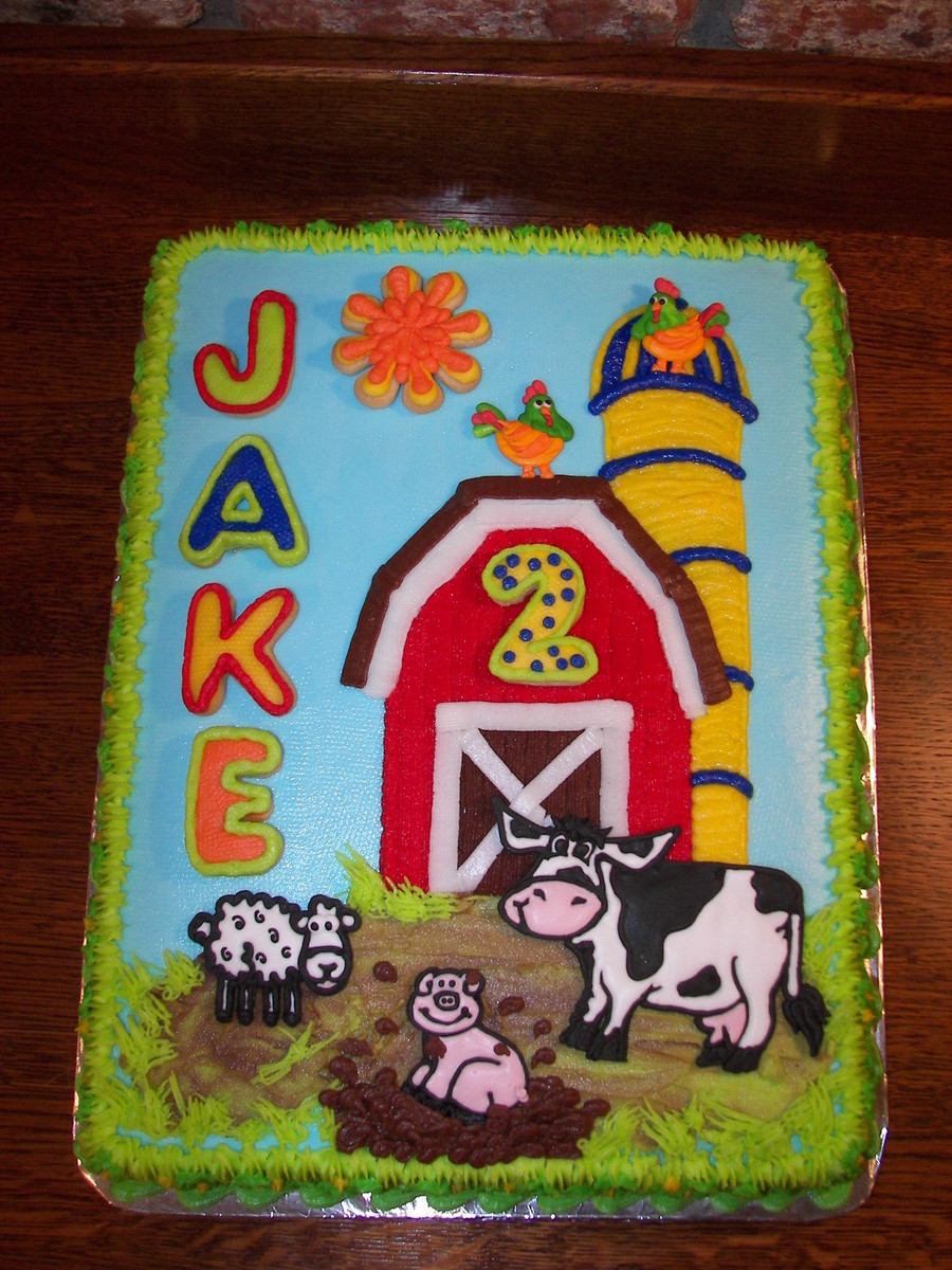 Barnyard Birthday - CakeCentral.com