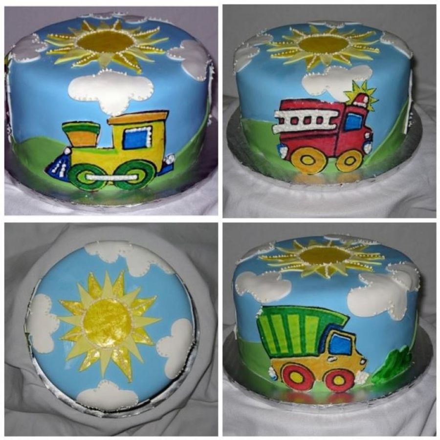 Around Town Cake - CakeCentral.com