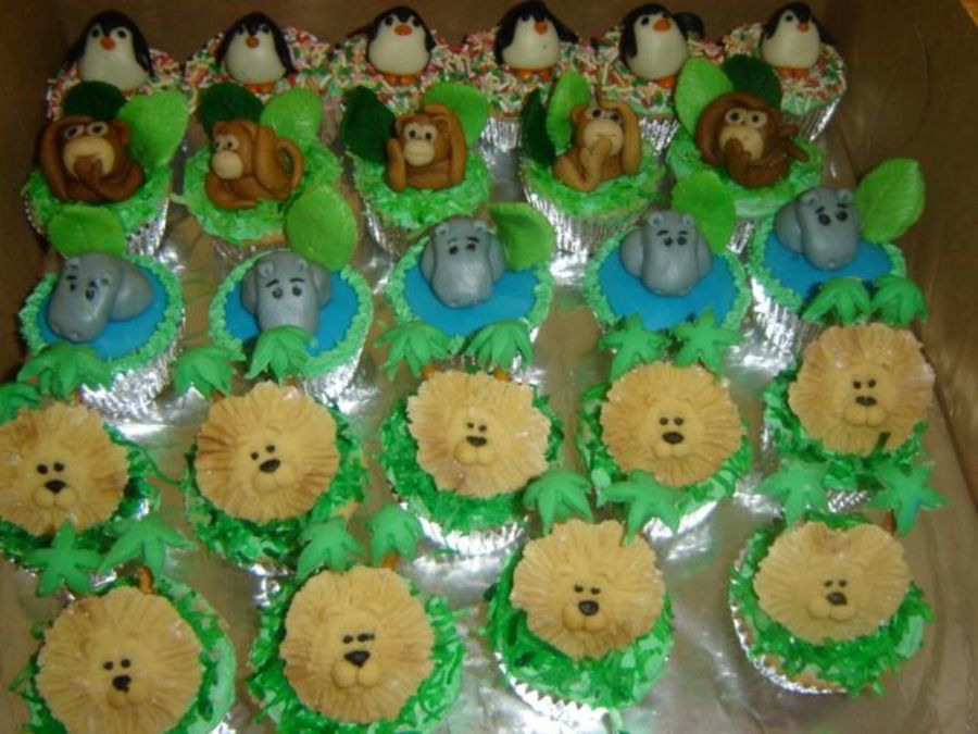 Madagascar Cupcakes - CakeCentral.com