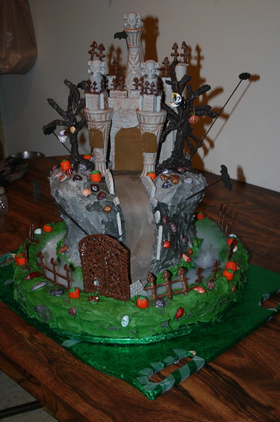 Castle Dracula Cake - CakeCentral.com