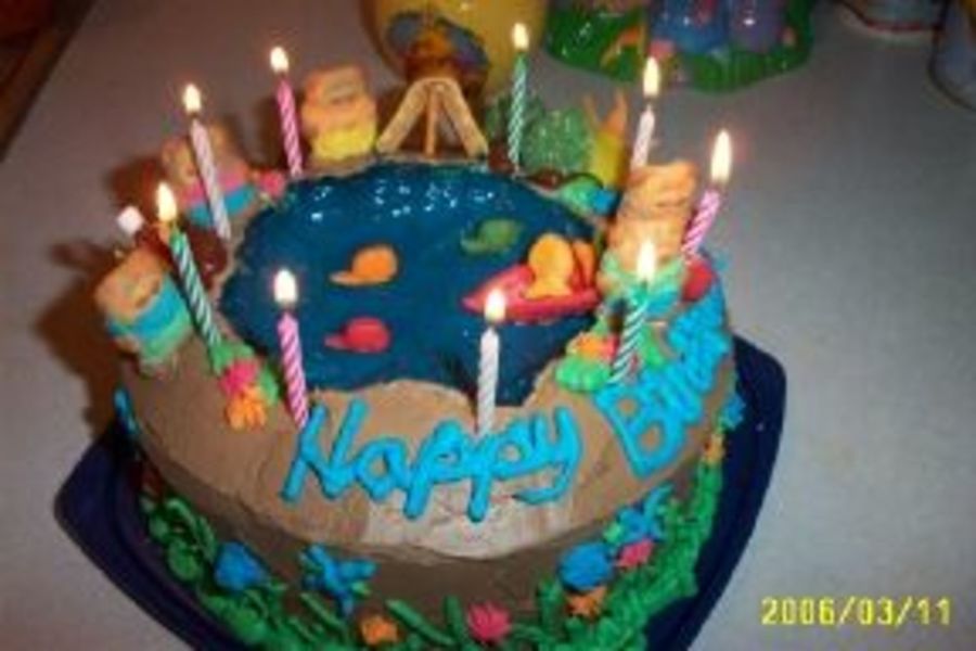 Camping Cake Pic 3 - CakeCentral.com