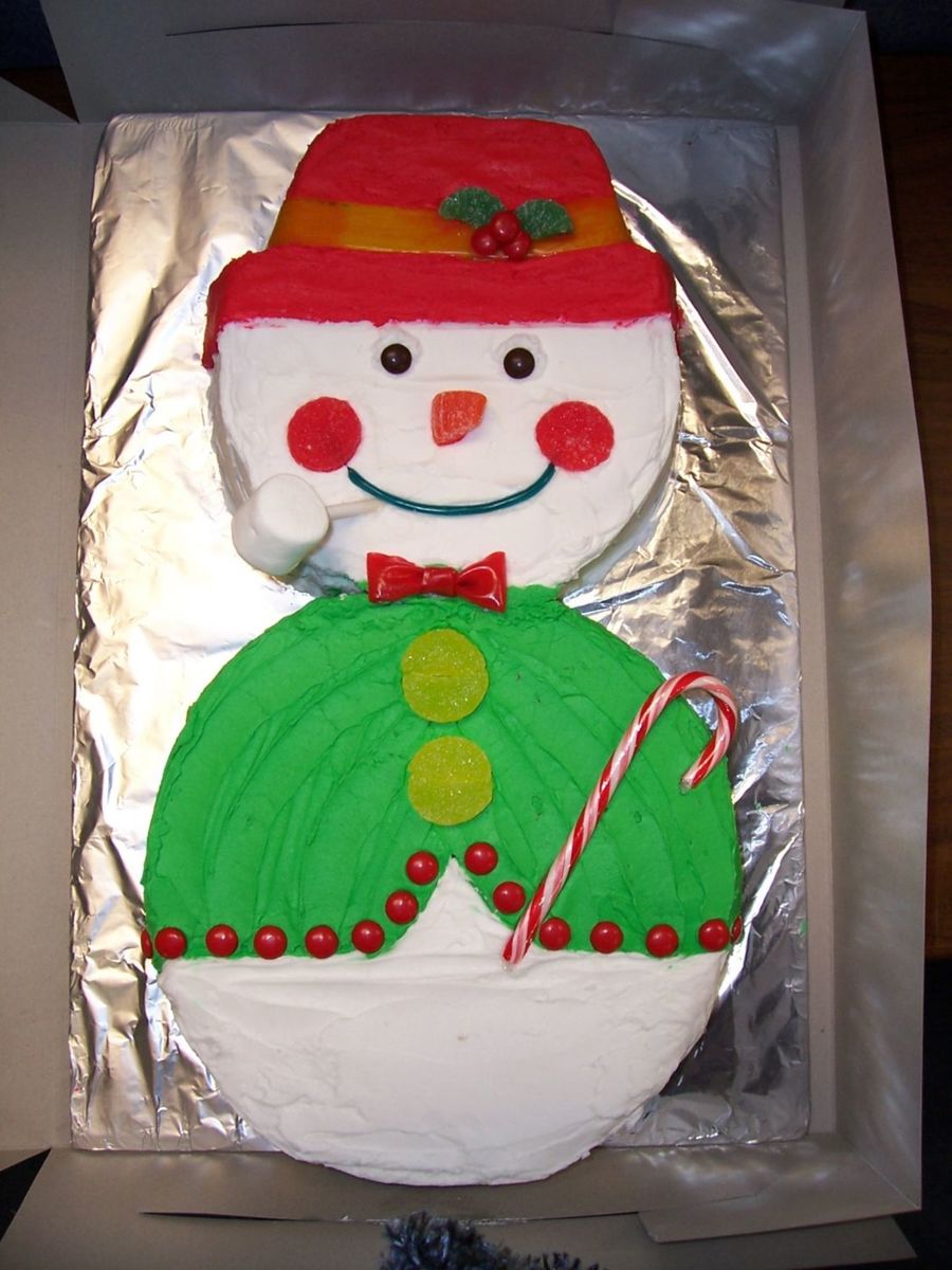 Snowman - CakeCentral.com