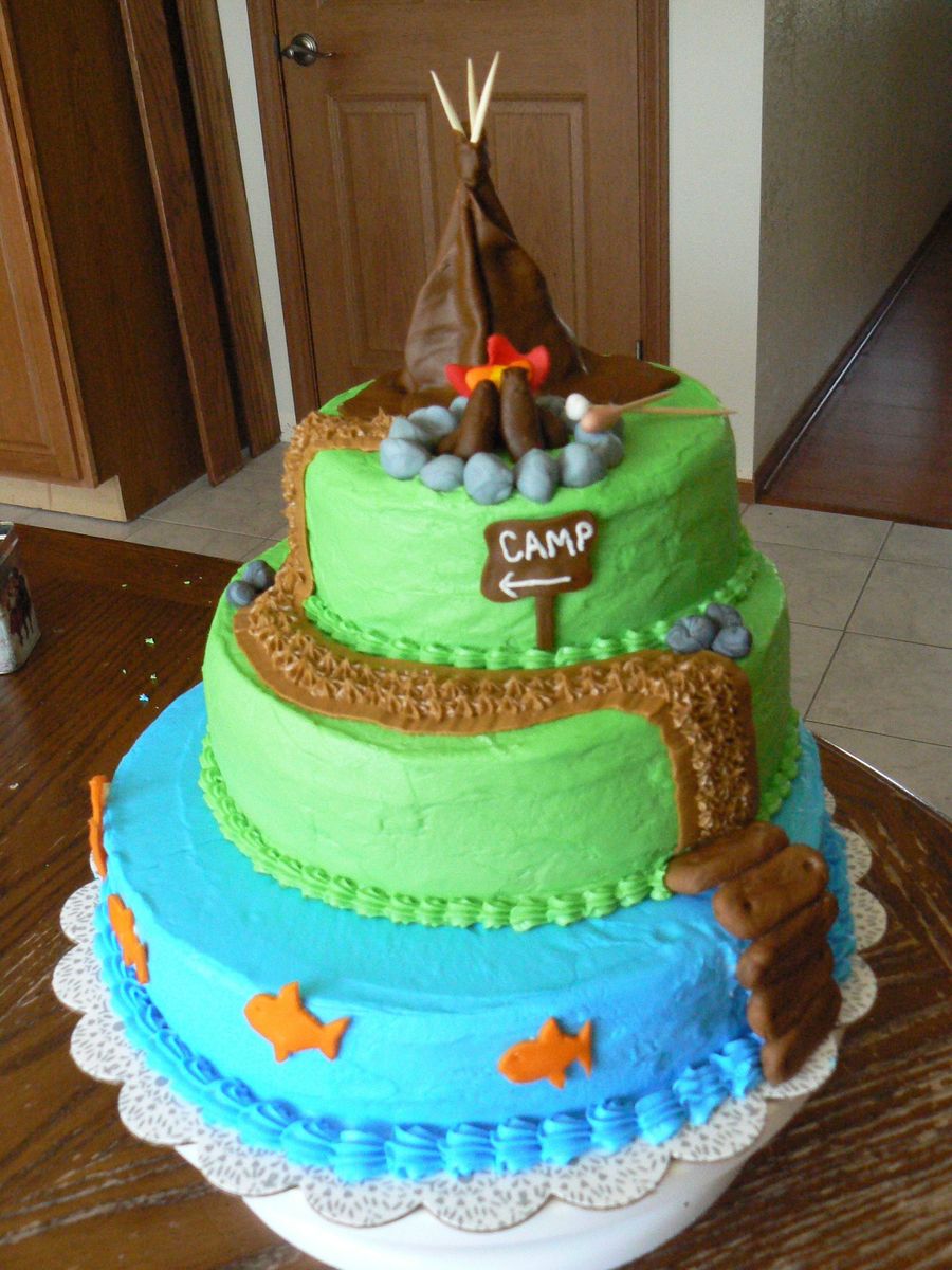 Boy Scout Cake - CakeCentral.com