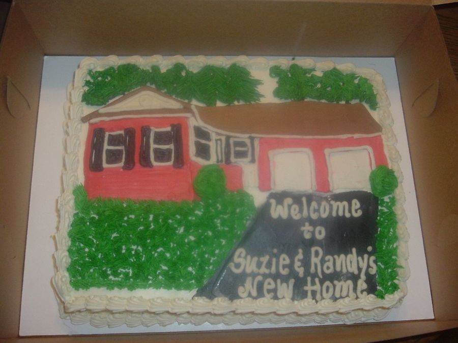 Housewarming Cake - CakeCentral.com