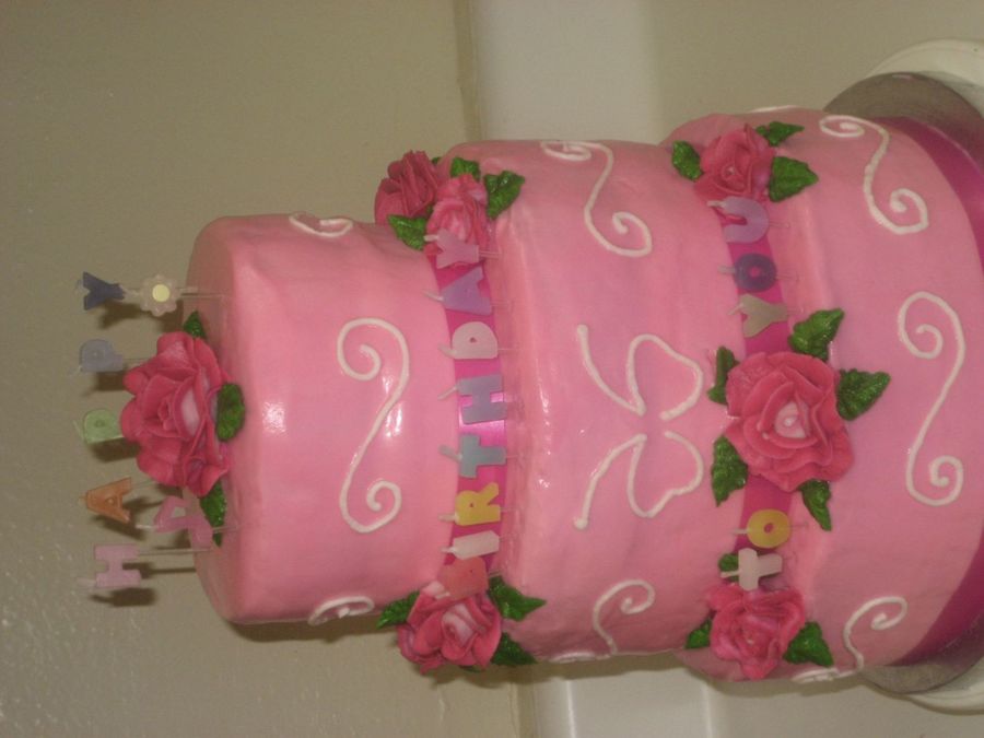 Daughters 18Th Birthday - CakeCentral.com