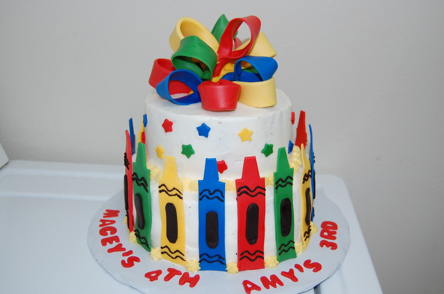 Crayon Cake - CakeCentral.com