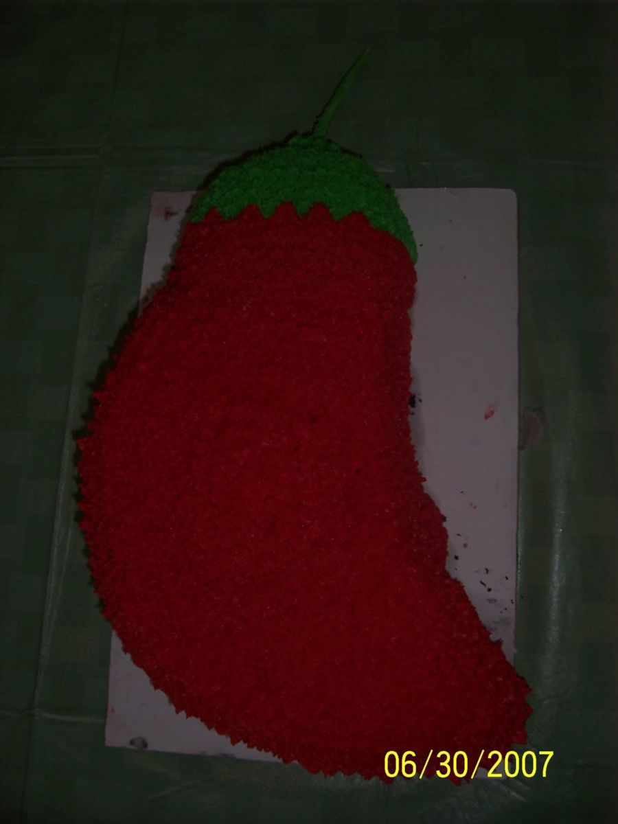 Chili Pepper Cake - CakeCentral.com