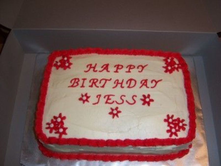 Co-Worker Birthday - CakeCentral.com