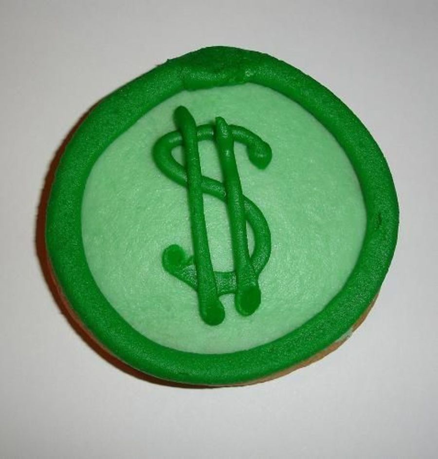 Dollar Sign Cookies - CakeCentral.com