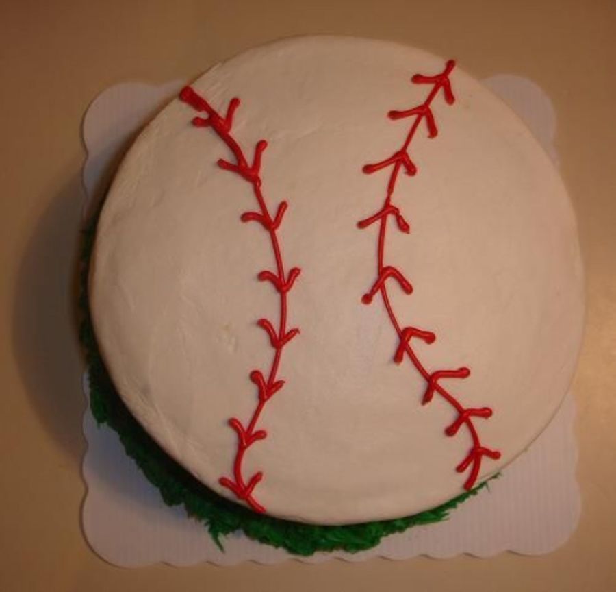Baseball Cake - CakeCentral.com