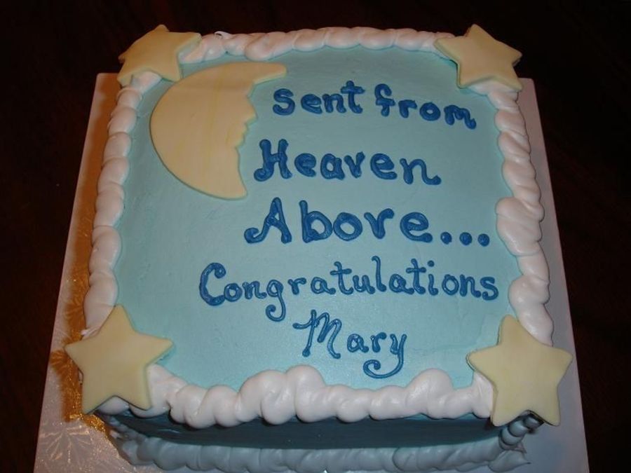 Sent From Heaven Above - CakeCentral.com