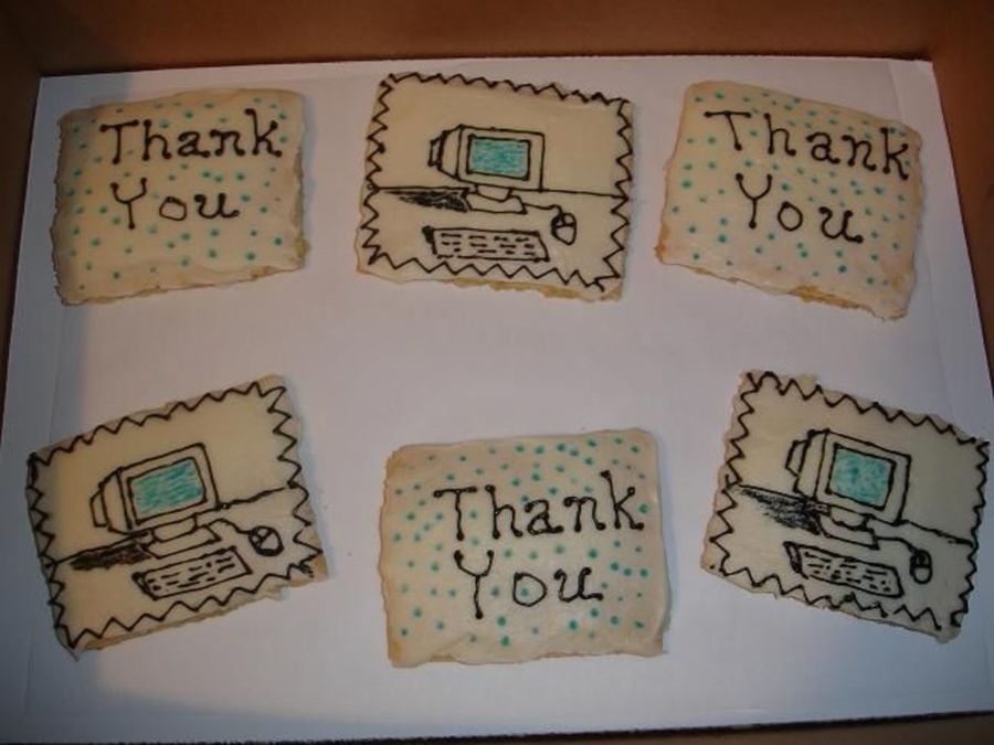 Computer Cookies - CakeCentral.com