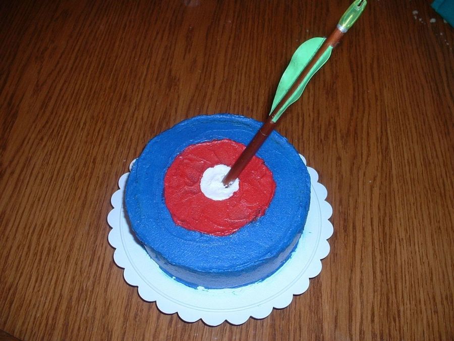 Archery Cake - CakeCentral.com