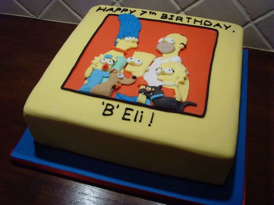 Simpsons - CakeCentral.com