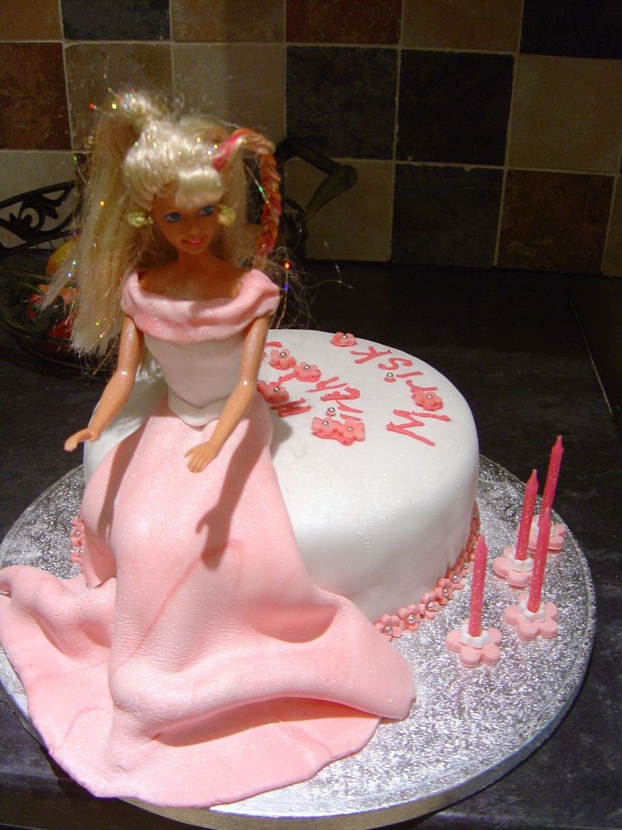 Barbie Cake - CakeCentral.com