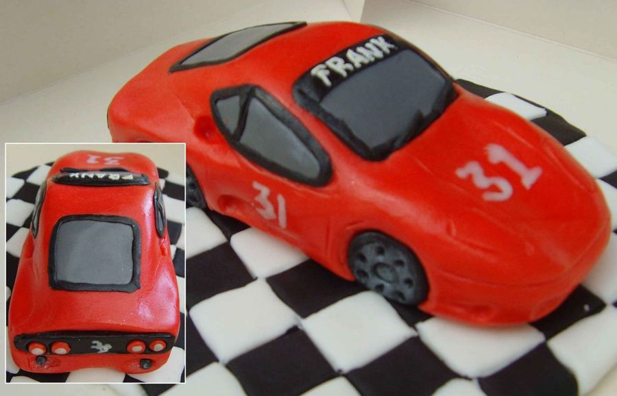 Ferrari Cake Topper - CakeCentral.com