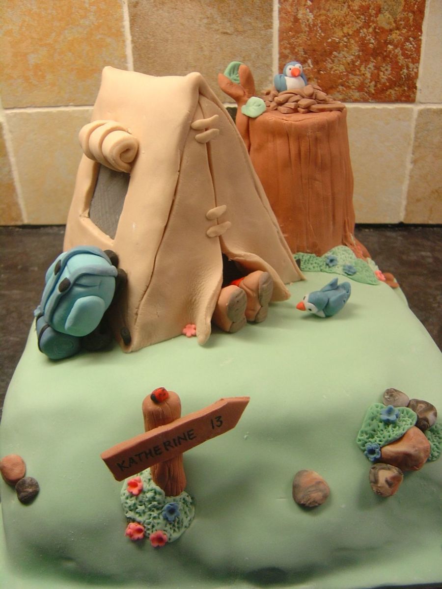 Camping - CakeCentral.com