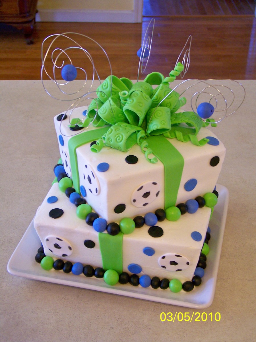 Soccer Squares - CakeCentral.com