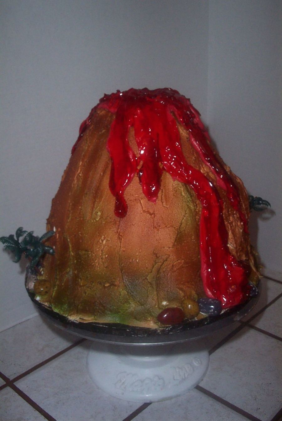 Valcano Cake - CakeCentral.com