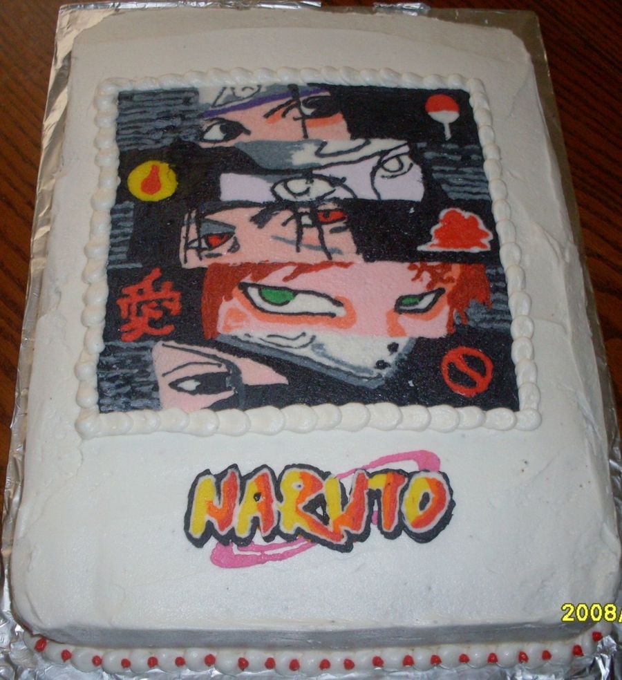 Naruto - CakeCentral.com