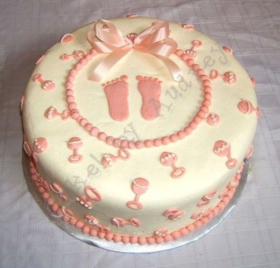 Baby Feet Cake - CakeCentral.com