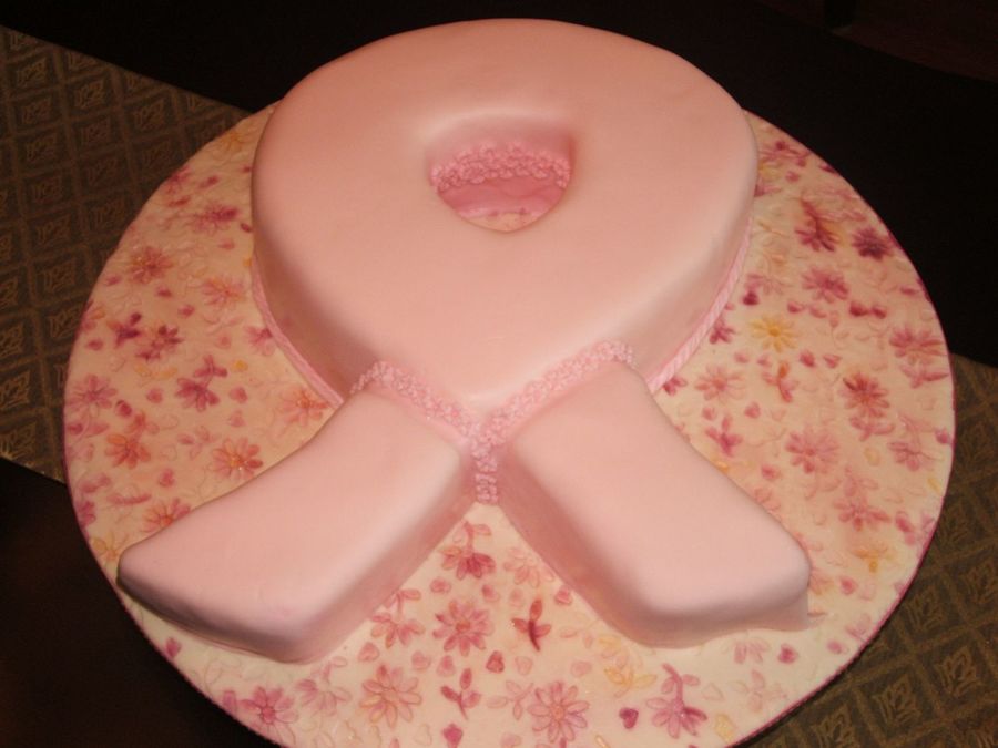 Breast Cancer Ribbon - CakeCentral.com