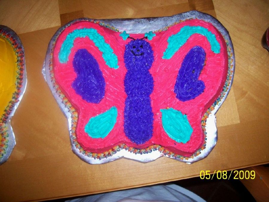 Butterfly Cake - CakeCentral.com